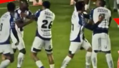 Enner Valencia y Luis Quiñones discuten en pleno partido de Pachuca: la ...